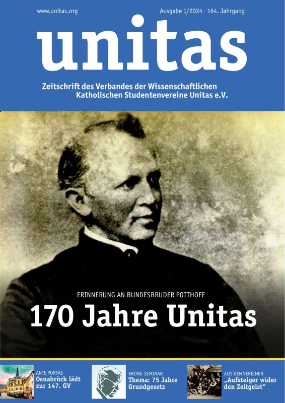 Zeitschrift „unitas“ - Verband der W. K. St. V. Unitas e.V.