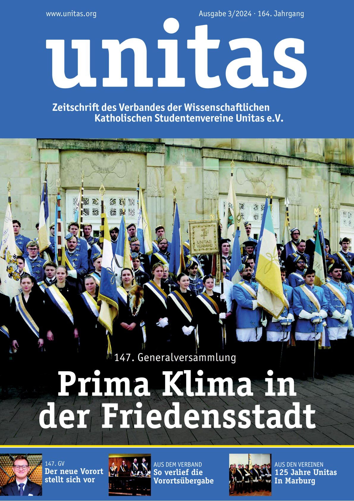 Zeitschrift „unitas“ - Verband der W. K. St. V. Unitas e.V.